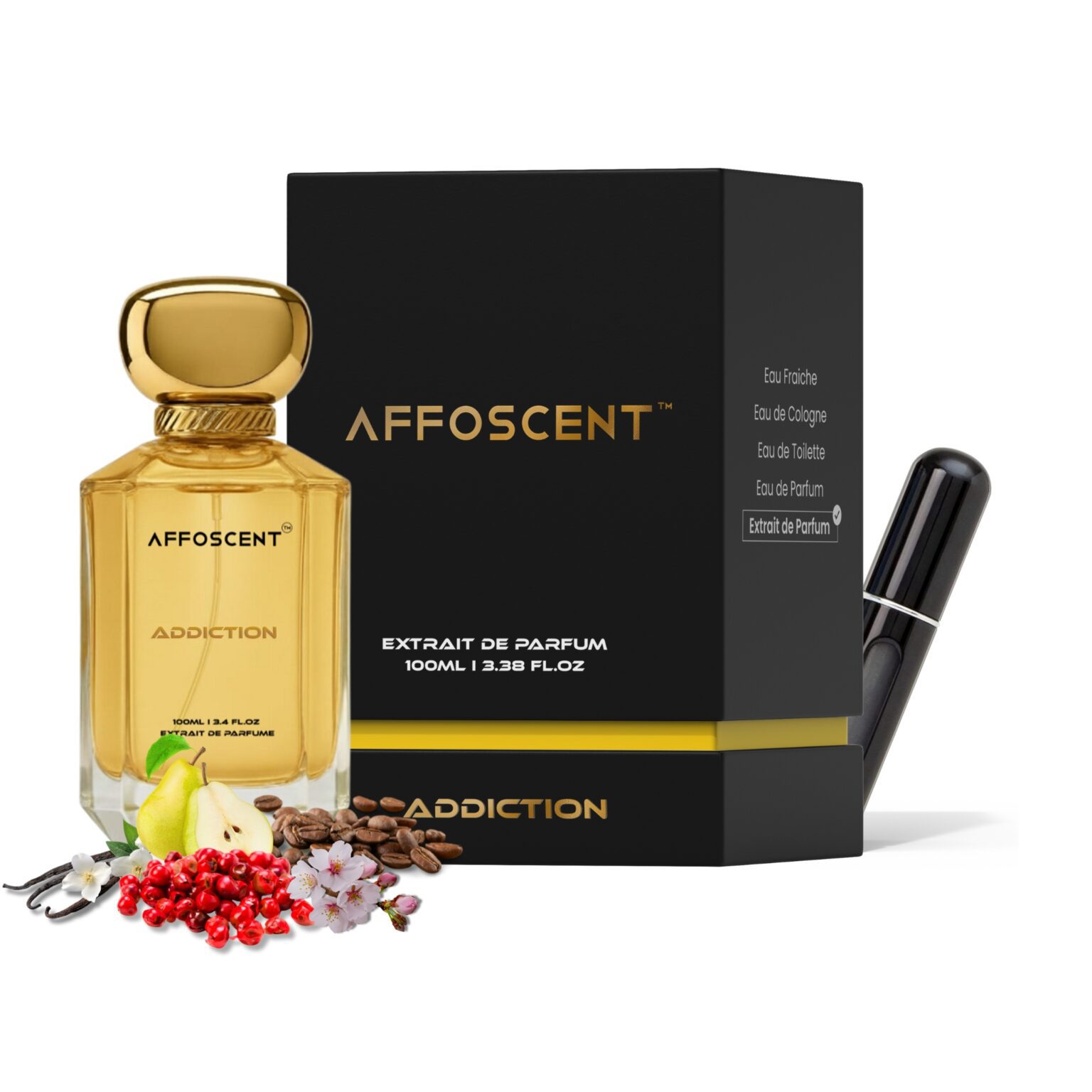Addiction Unisex Perfume | Long-Lasting Vanilla & Coffee Fragrance ...